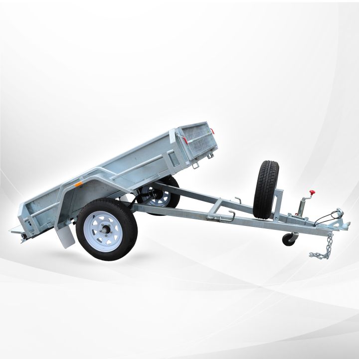 6x4 Single Axle | Galvanised | Manual Tipper Trailer for Sale