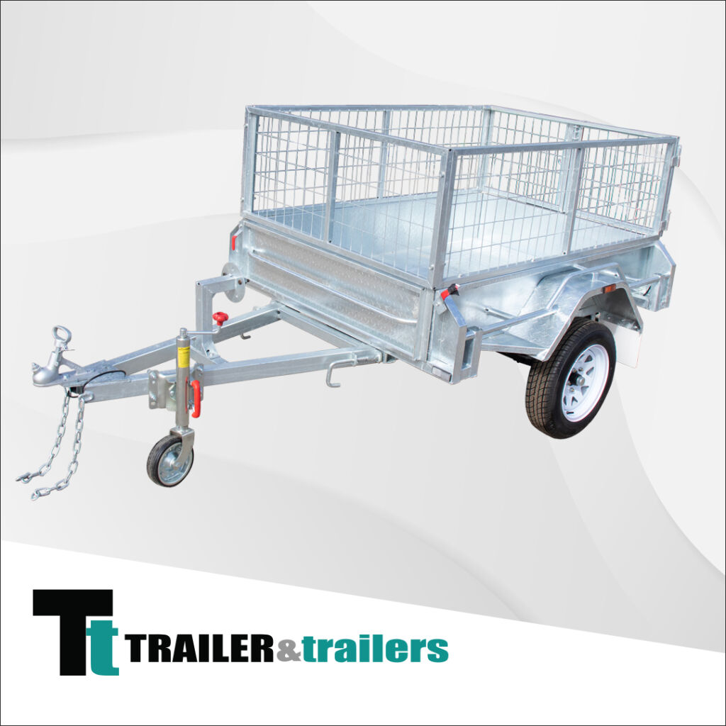 6x4 Single Axle | Galvanised | Manual Tipper Trailer for Sale