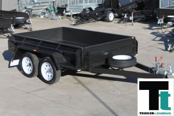 8x5 Tandem Trailer | B/Spec Heavy Duty | Full Checkerplate | 15" High ...