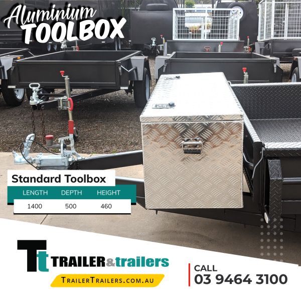 Standard Toolbox Trailer UTE Storage Aluminium Toolbox Sale Melbourne