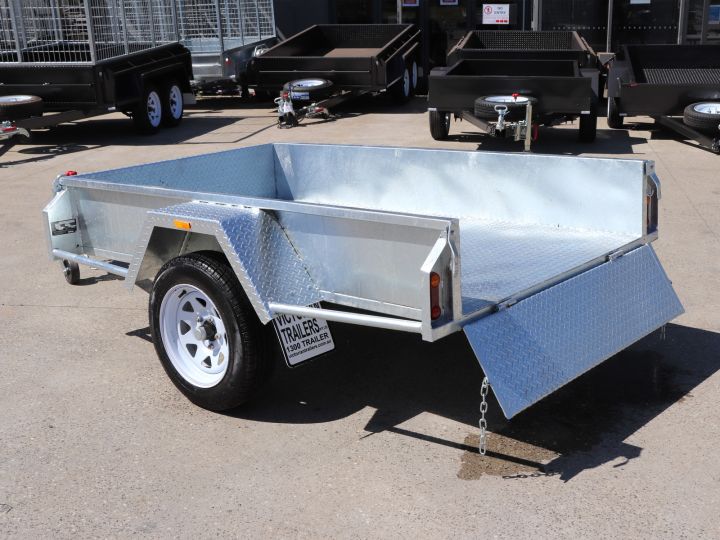 7x4 Australian Made Australian Galvanised Trailer for Sale Melbourne