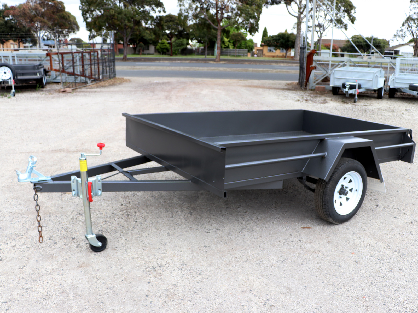 8x5 Single Axle Medium Duty Box Trailer For Sale Melbourne Victoria 8x5-single-axle-medium-duty-box-trailer-for-sale-melbourne-victoria