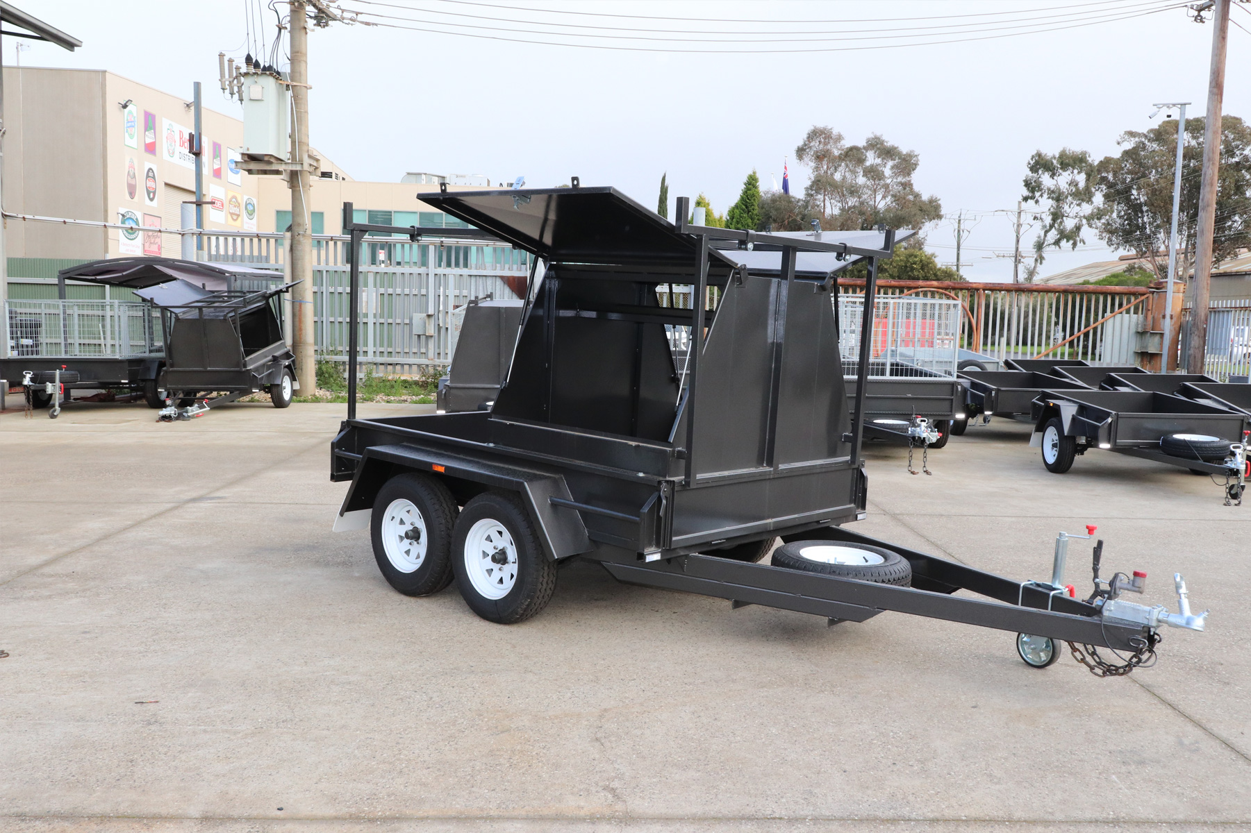 8x5 Tandem Axle Half Tradesman | Tradie Top Trailer for Sale