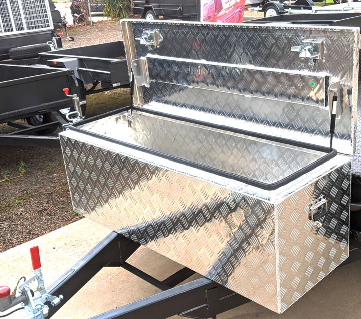 Standard Aluminium Toolbox - Trailer Trailers